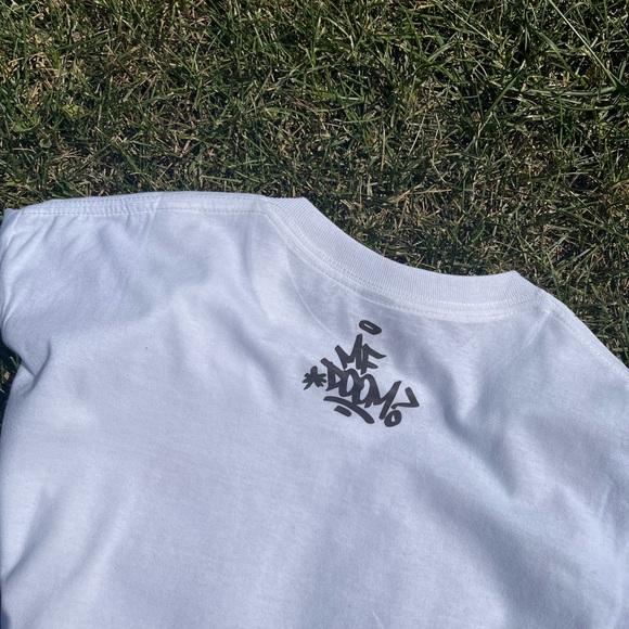 Gildan | Shirts | Mf Doom Doomsday Graffiti Doom Handstyle Logo Tshirt ...